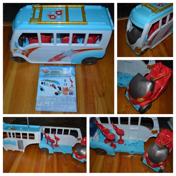 Mattel | Toys | Mattel Dc Super Hero Girls 2in Bus Play Set | Poshmark